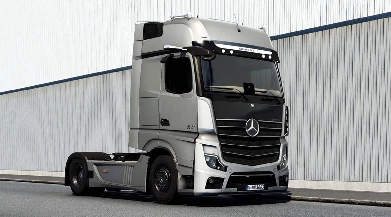 Mercedes Benz New Actros 2019 v1.49 - ETS2 Mod Download