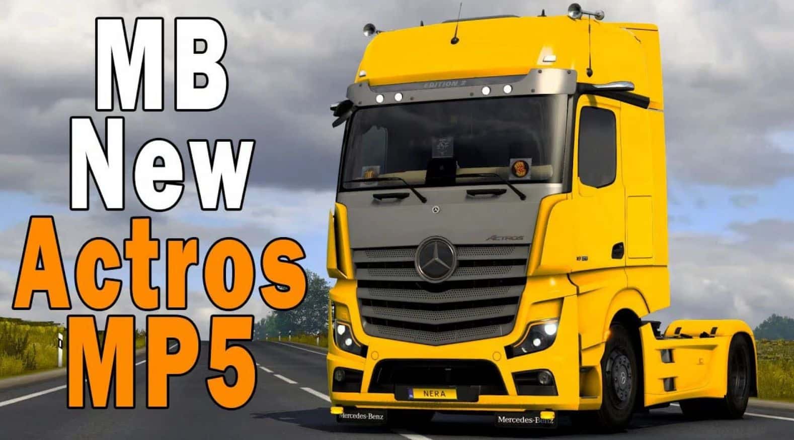Mercedes Benz New Actros 2019 v1.49 - ETS2 Mod Download