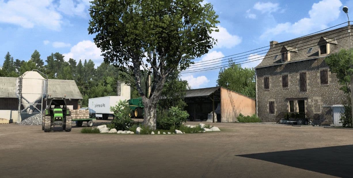 Peyrat-le-Château (map addon) v1.0 1.49 - ETS2 Mod Download