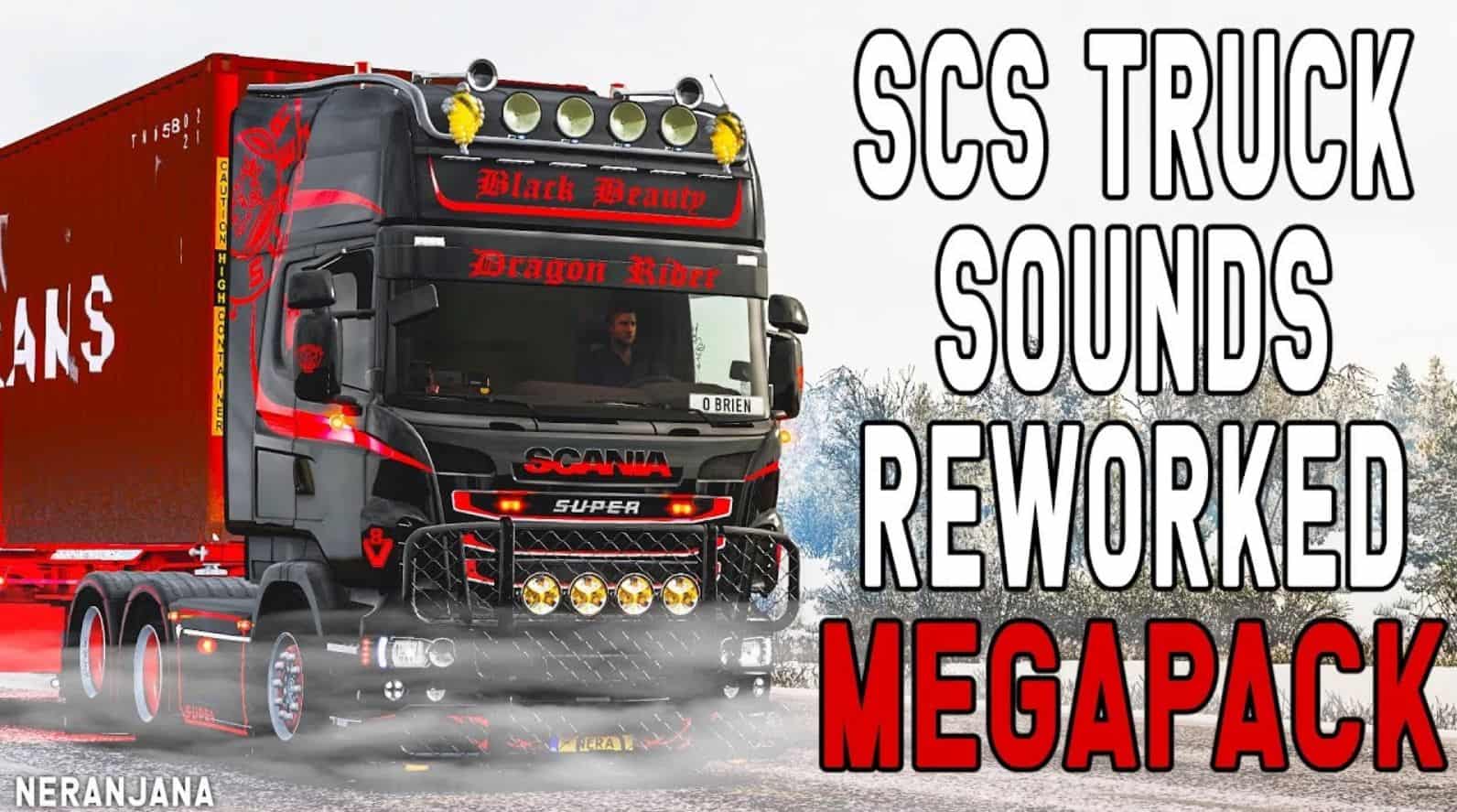 SCS Truck Sound Rework Megapack v1.49 - ETS2 Mod Download