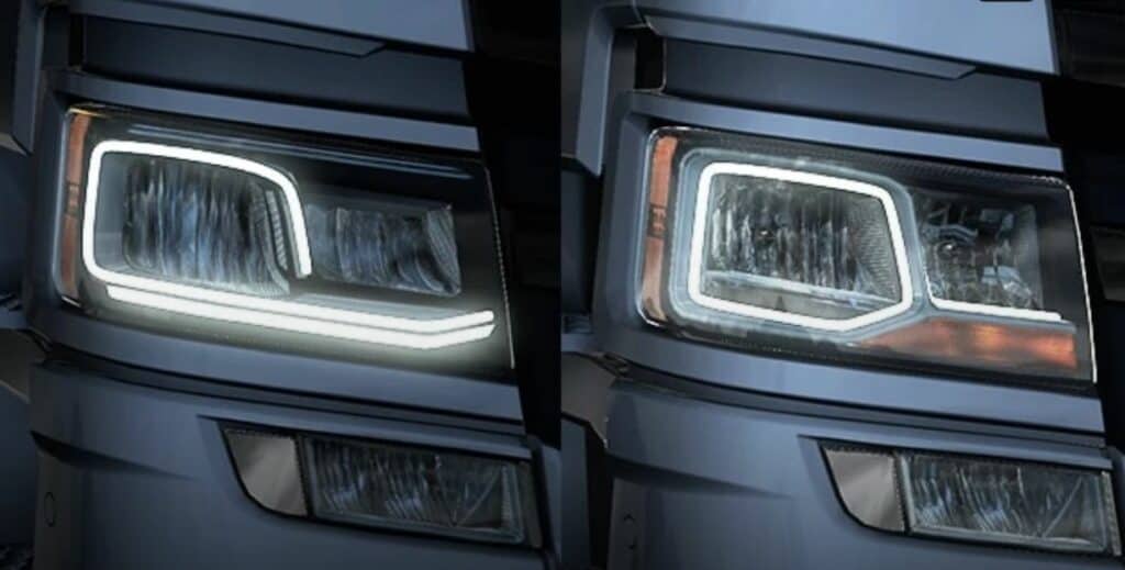 Scania NG LED Strip Angel Eyes v1.0 1.49 - ETS2 Mod Download