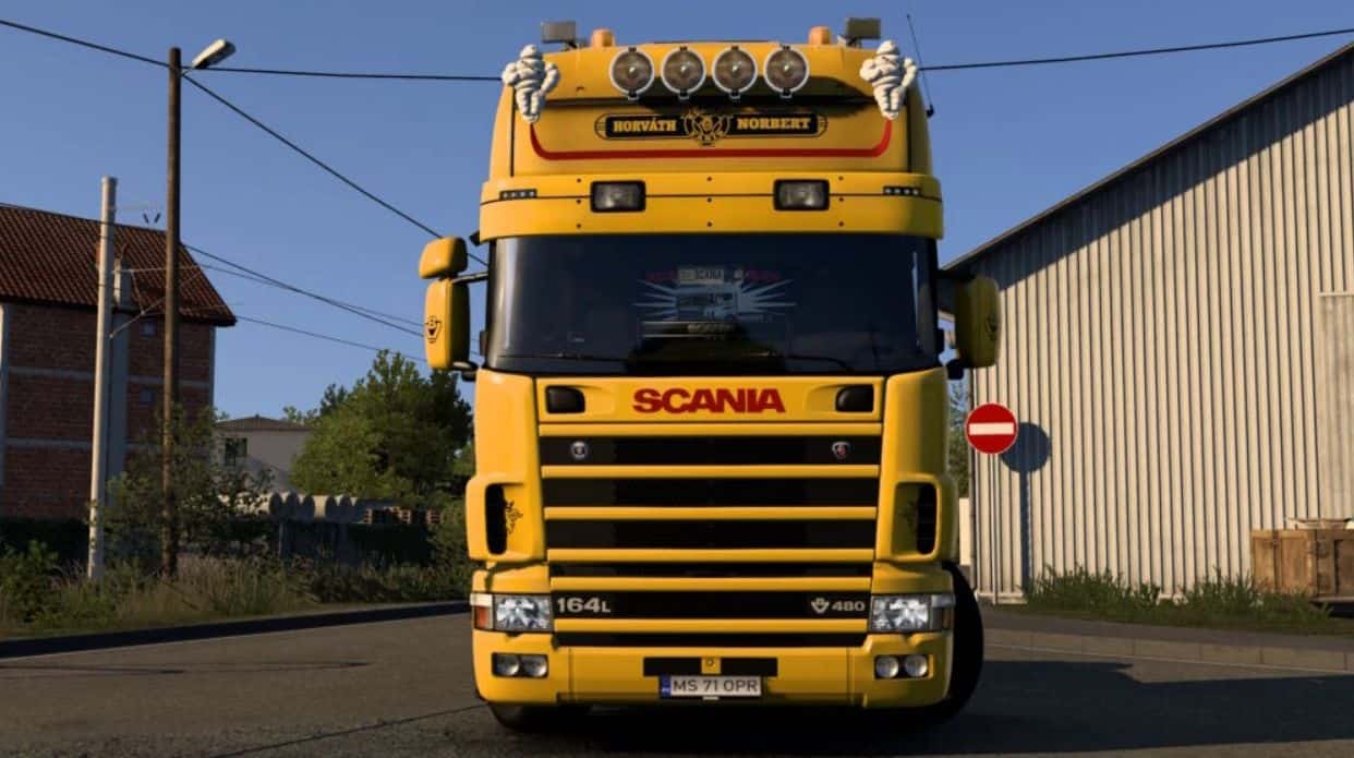 Scania (Rjl) 4 Series Horváth Norbert Skin 1.49 - ETS2 Mod Download