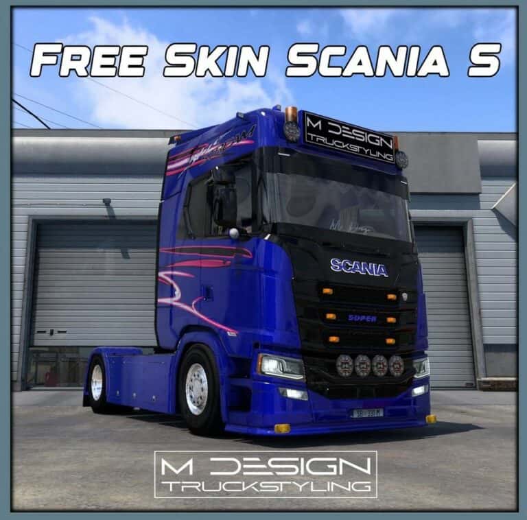 Skin M_Design v1.0 - ETS2 Mod Download