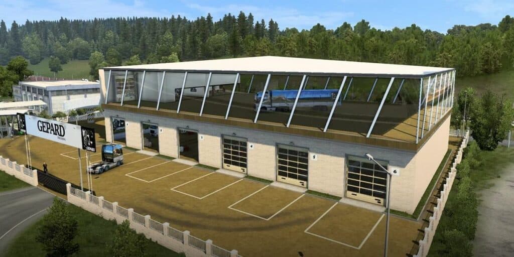 Gepard Garage D-Deck v2024.1 1.49 - ETS2 Mod Download