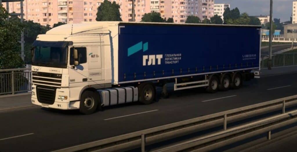 Global Logistics & Transport Combo Skin v2.0 - ETS2 Mod Download