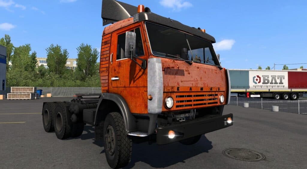 KamAZ 5410HQ v2.8 ETS2 [JAWA, Stas556] v1.49+ - ETS2 Mod Download