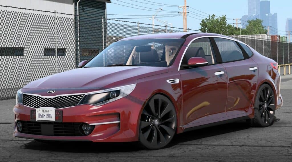 Kia Optima K5 JF 2016 V1.1 1.49 - ETS2 Mod Download