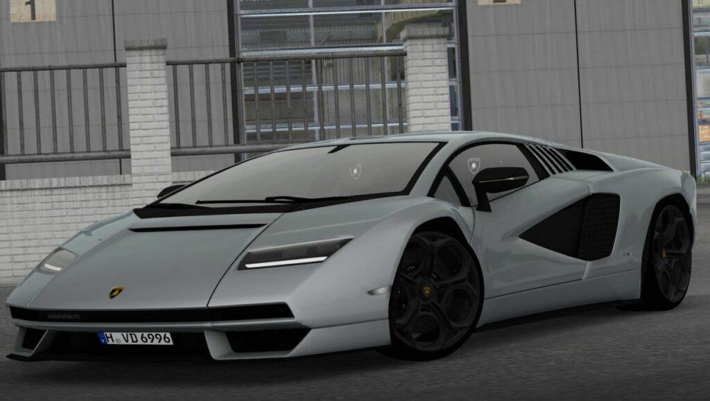 Lamborghini Countach LPI 800-4 2022 V1.2 1.49 - ETS2 Mod Download