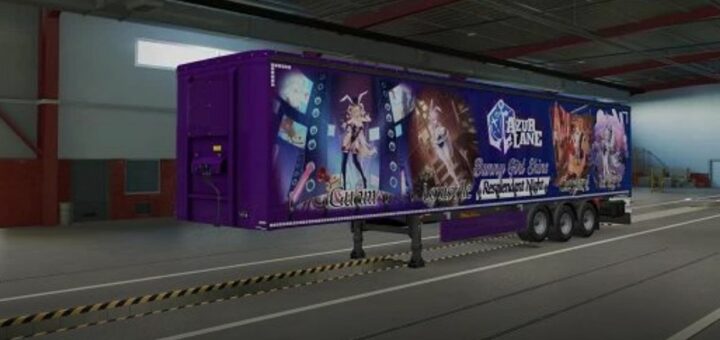 ETS2 Trailer Skins Mods | Euro Truck Simulator 2 Trailer Skins Mods