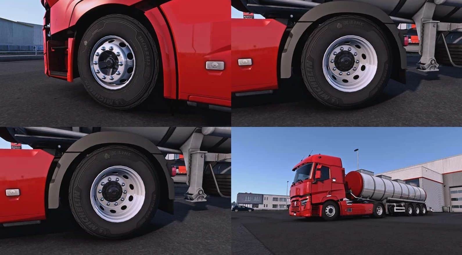 SCS Wheels Rework v1.0.2 1.49 - ETS2 Mod Download
