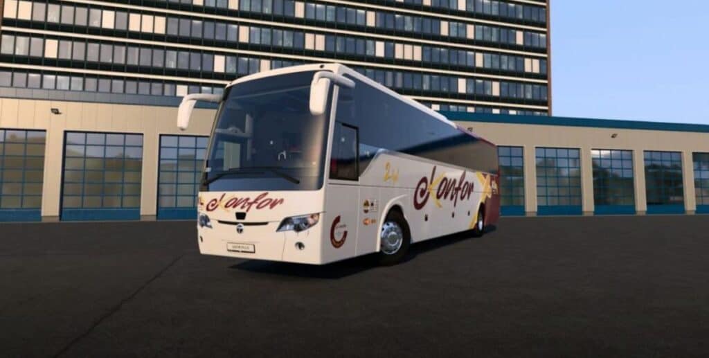 Temsa Safir Plus Euro 6 Konfor Turizm Kurumsal SkinPack v2.0 - ETS2 Mod ...