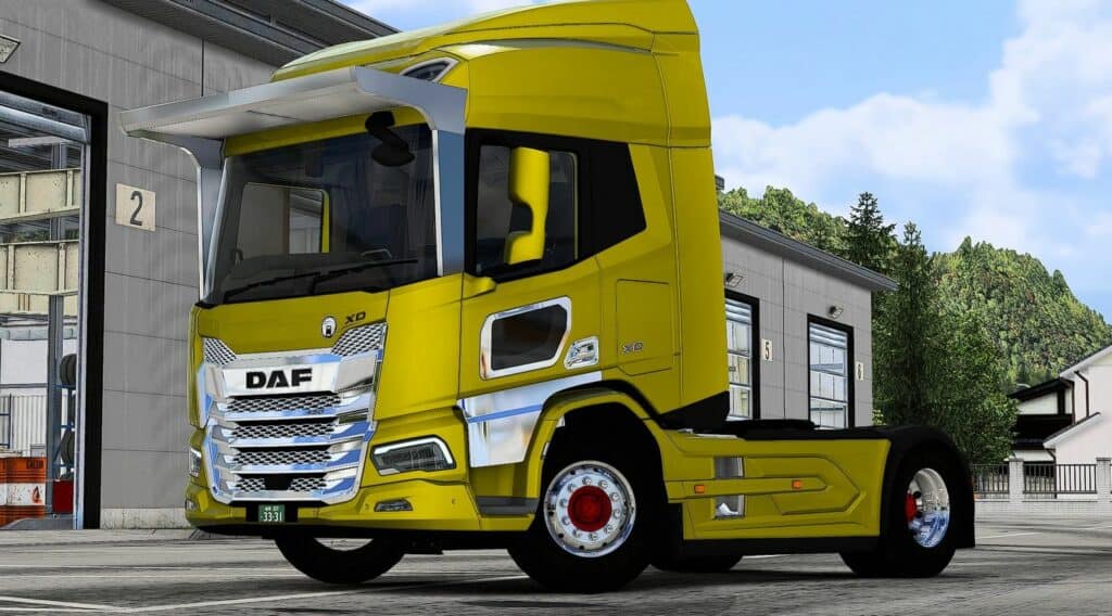 DAF XD Japanese v1.0 - ETS2 Mod Download