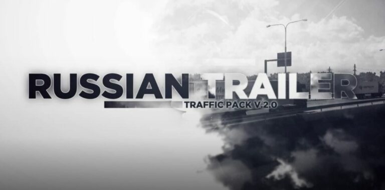 Russian Trailer Traffic Pack v2.0 - ETS2 Mod Download