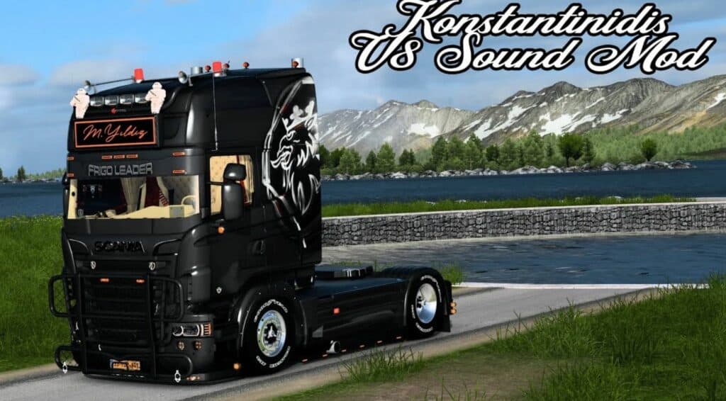Konstantinidis V8 Sound Mod v17.03.2024 1.49 - ETS2 Mod Download