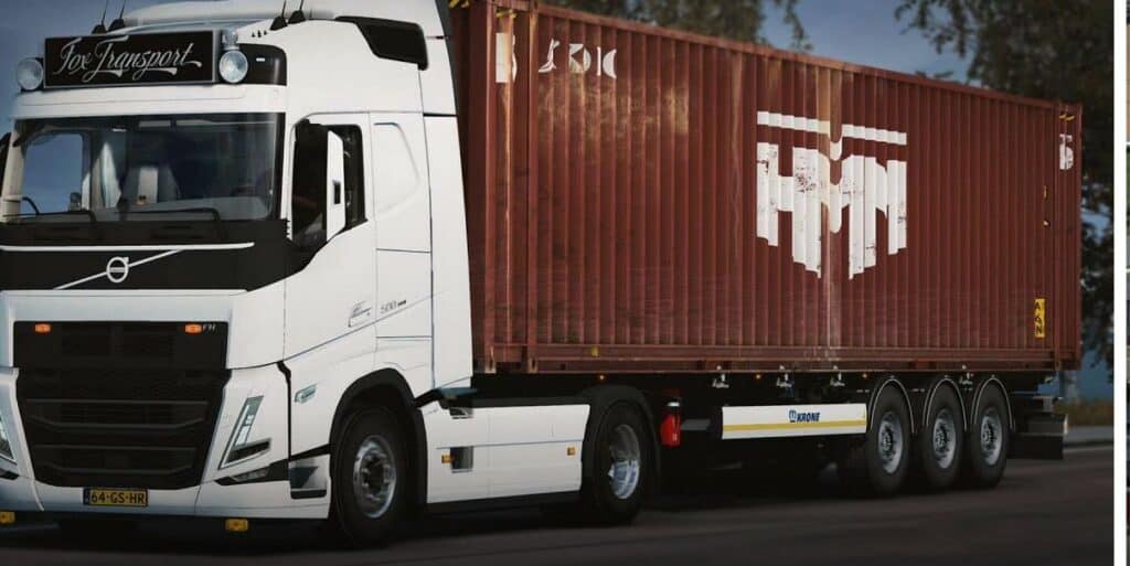 Krone Box Liner eLTU5 Plus Rework 1.49 - ETS2 Mod Download