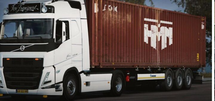 Krone Box Liner - ETS2 Mods | Euro Truck Simulator 2 Krone Box Liner Mods