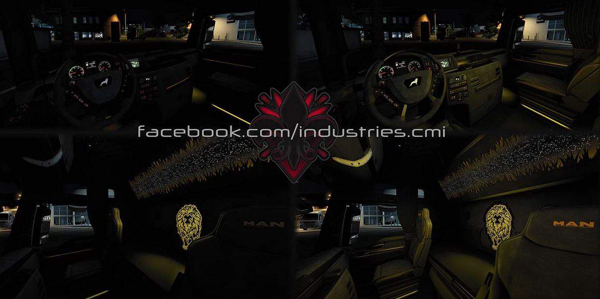 MAN TGX E6 CMI Interior Bundle v1.0 1.49 - ETS2 Mod Download