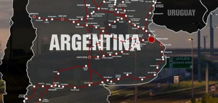 Mapa Ceibo Argentina - ETS2 Mods | Euro Truck Simulator 2 Mapa Ceibo ...