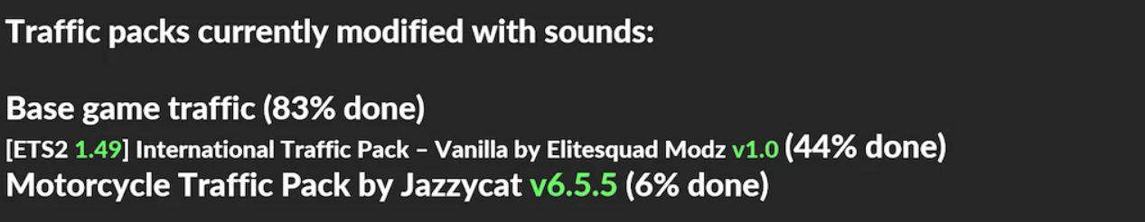 Sound Fixes Pack v24.07 - ETS2 Mod Download