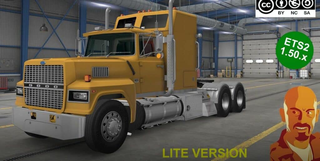 FORD LTL 9000 v2.0 ETS2 1.50.x - ETS2 Mod Download