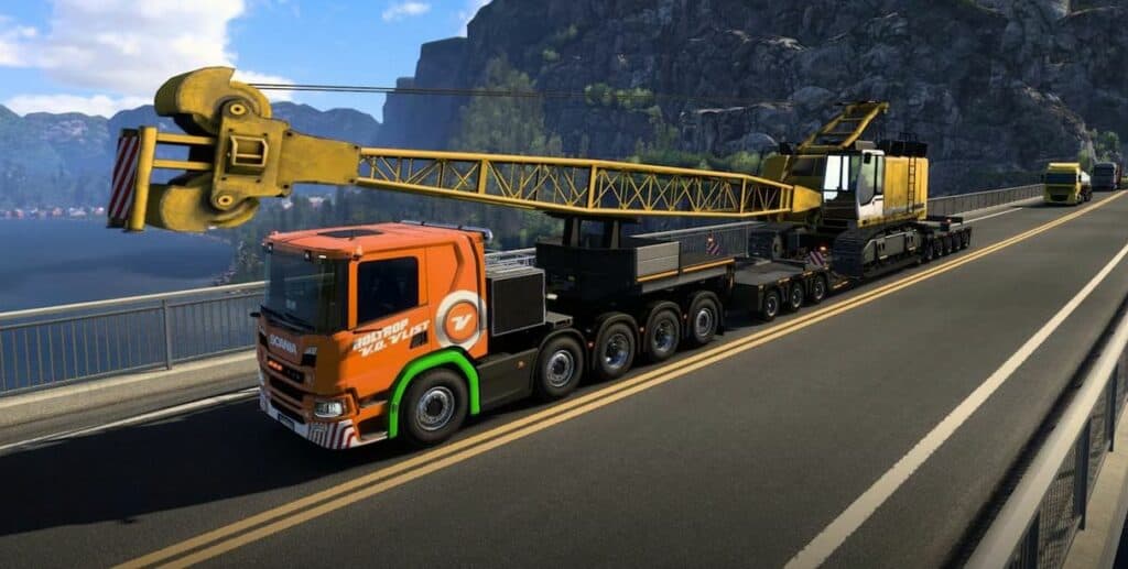 Scania NG P-Series Flatcab Cargo Pack v1.0.6 1.49 - ETS2 Mod Download