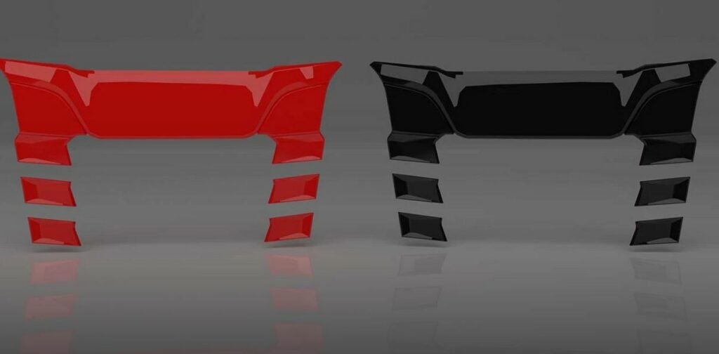 Scania NG S/R Complete Front Plate 1.49 - ETS2 Mod Download