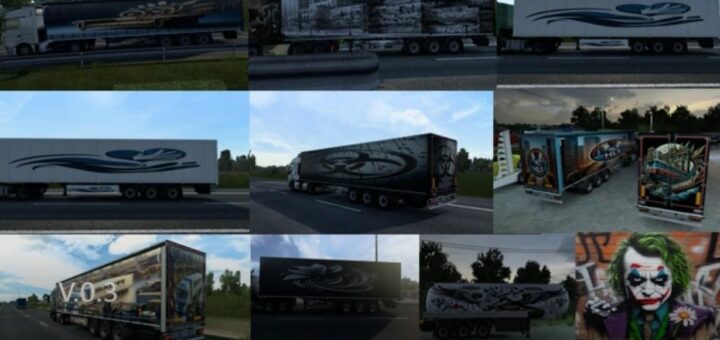 Trailer Skins - ETS2 Mods | Euro Truck Simulator 2 Trailer Skins Mods