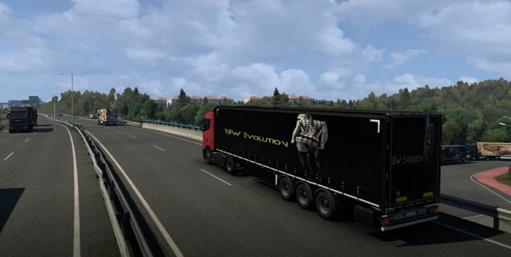 Ai Trailers Pack Evolution V2.1 1.50 - ETS2 Mod Download