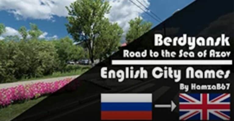 Berdyansk Road to the Sea of Azov English City Names v0.6-1.0 1.50 ...