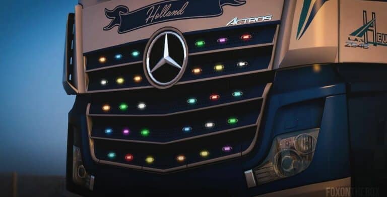 Boreman LED Marker Lights Pack 1.50 - ETS2 Mod Download