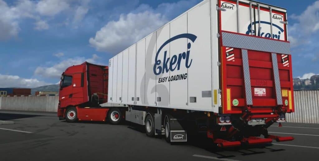 Ekeri Trailers Revision v1.2 1.50 - ETS2 Mod Download