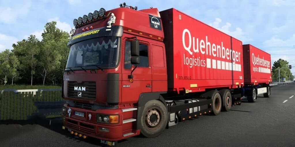 MAN F2000 BDF Exclusive Chassis+Tuning Mod v1.5.7 1.50 - ETS2 Mod Download