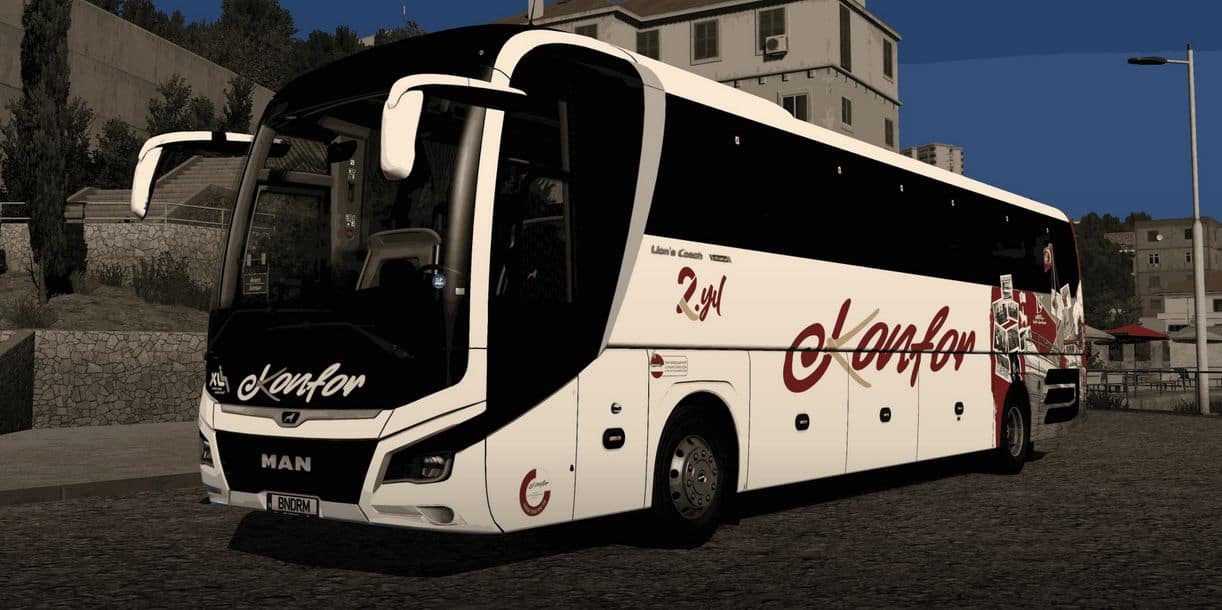 Man Lions Coach E6 Konfor Turizm 19 Mayıs Özel Tasarımı Skin v1.0 ...