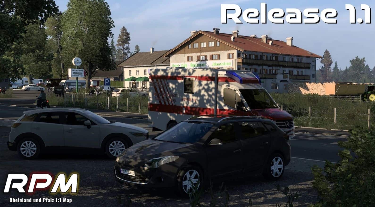 RPM – Rheinland & Pfalz 1:1 Map v1.1 1.50 - ETS2 Mod Download