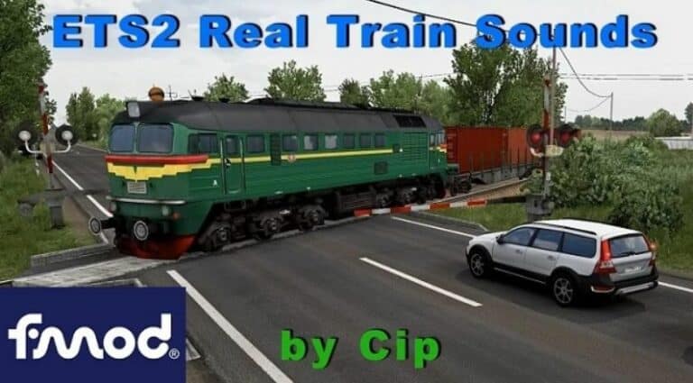 Real Train Sounds ETS2 1.50a - ETS2 Mod Download