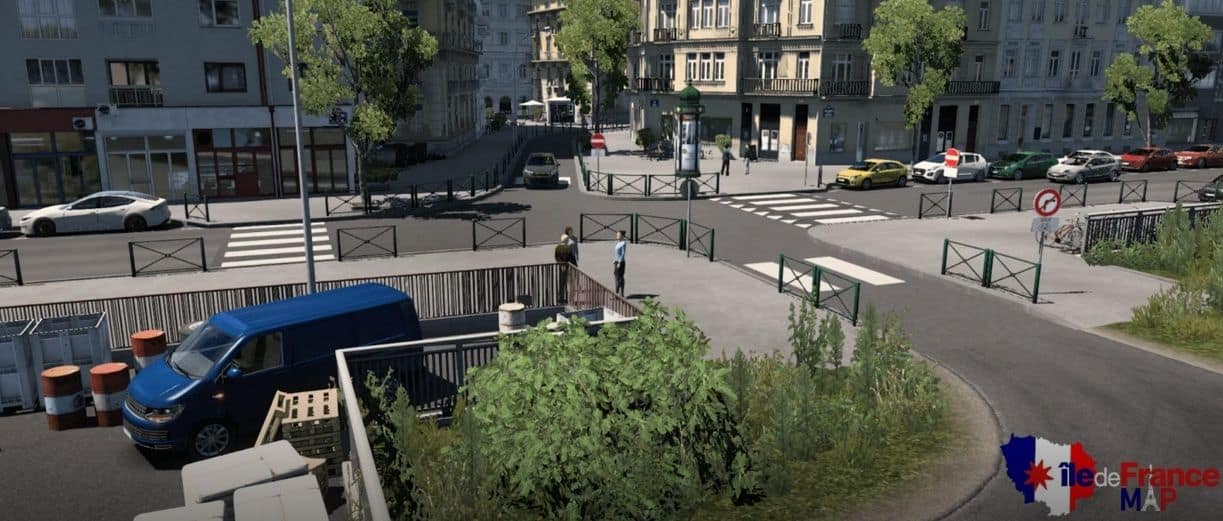 Île-de-France (Paris Suburbs) Map v0.1.1b - ETS2 Mod Download