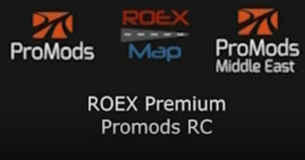 ROEX 4.2 Premium - Promods 2.70 ROAD CONNECTION v1.0 - ETS2 Mod Download