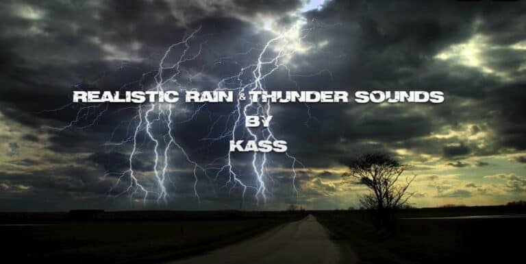 FS22 Realistic Rain & Water & Thunder Sounds V7.3 1.50 - ETS2 Mod Download