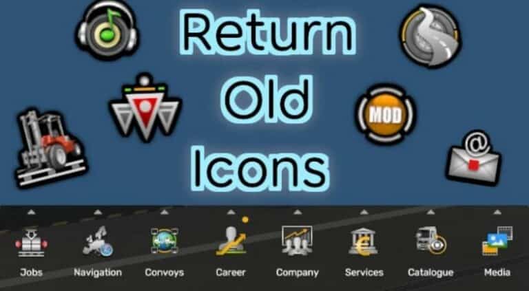 Return Old Icons v1.2 - ETS2 Mod Download