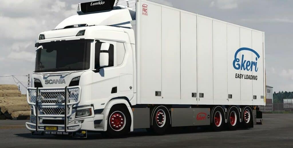 Rigid Chassis Addon For Scania PGRS v1.1 - ETS2 Mod Download