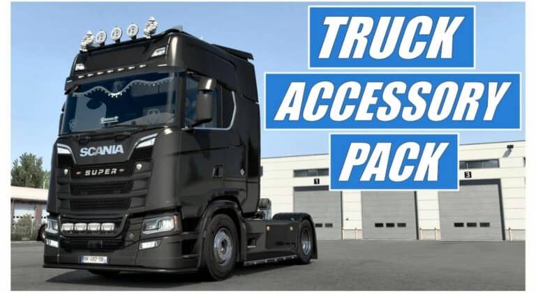 Truck Accessory Pack v16.3 1.50 - ETS2 Mod Download