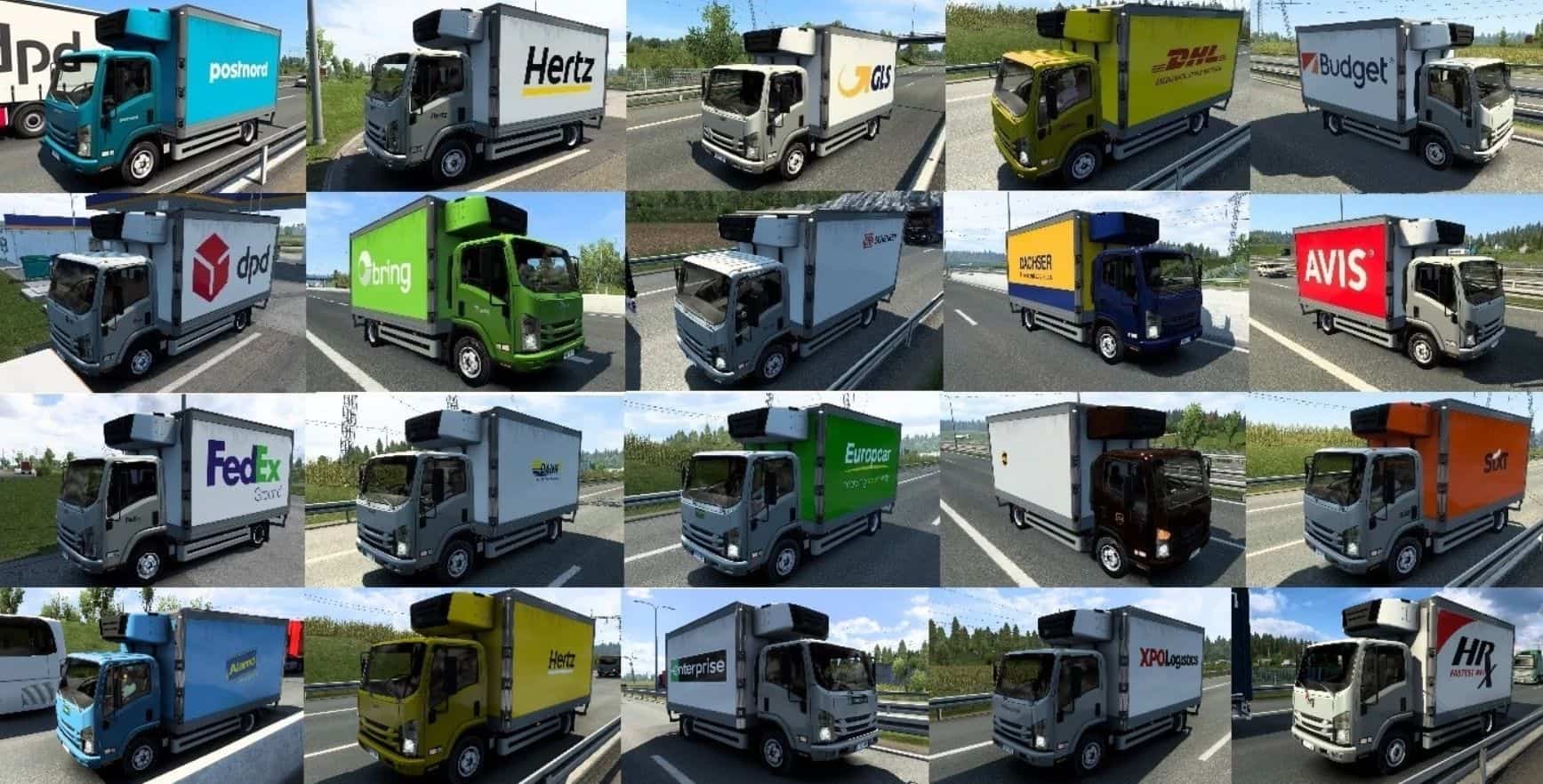 AI Vehicles Pack v8.0 - ETS2 Mod Download