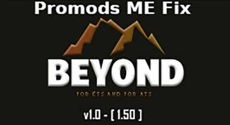 Beyond-PromodsME Fix v1.0 - ETS2 Mod Download