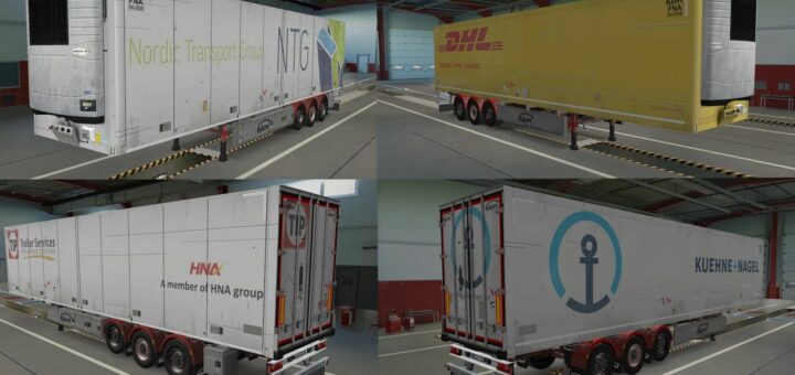 ETS2 Trailer Skins Mods | Euro Truck Simulator 2 Trailer Skins Mods
