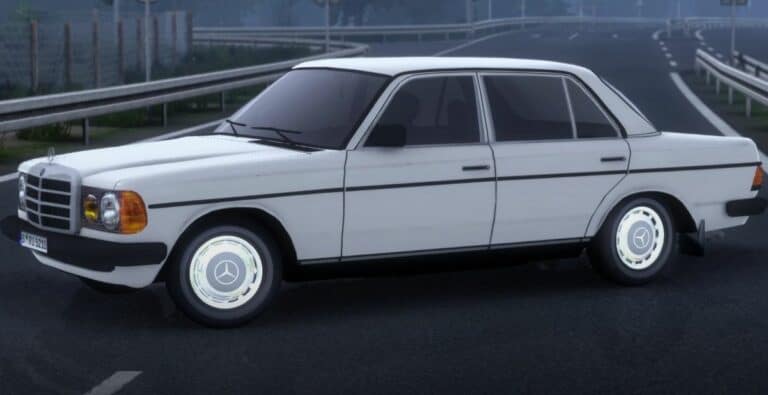 Mercedes-Benz 280E W123 1983 v1.2 - ETS2 Mod Download
