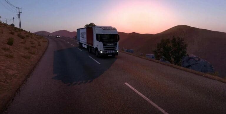 Road Into Wilderness v1.3 - ETS2 Mod Download