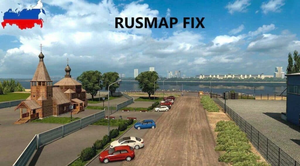 RusMap Update Fix v2.51 - ETS2 Mod Download