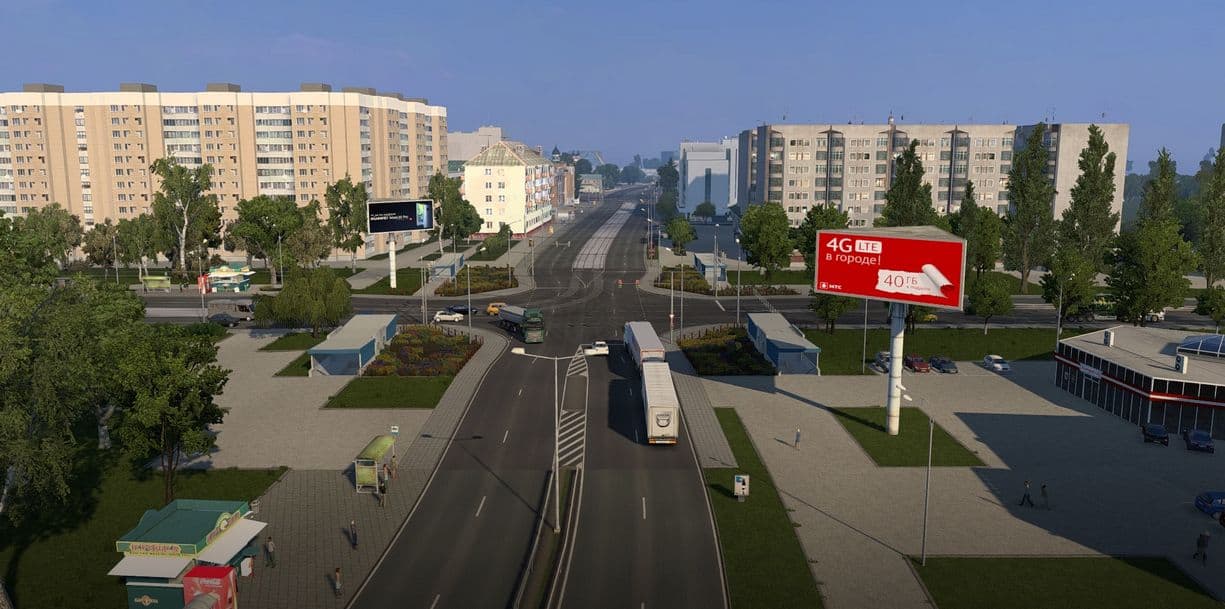 RusMap v2.51 - ETS2 Mod Download