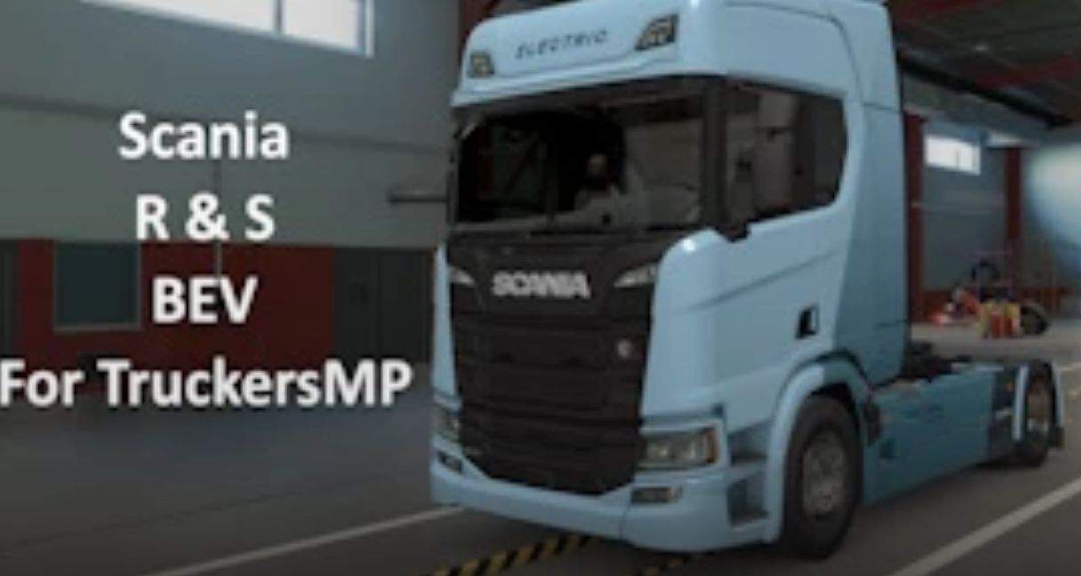 Scania R & S BEV For TruckersMP (Scania Tuning Pack Compatible) v1.0 - ETS2 Mod Download