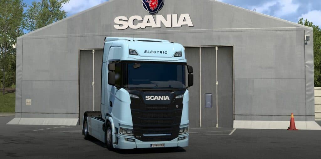 Scania S BEV Ownable v1.0 - ETS2 Mod Download